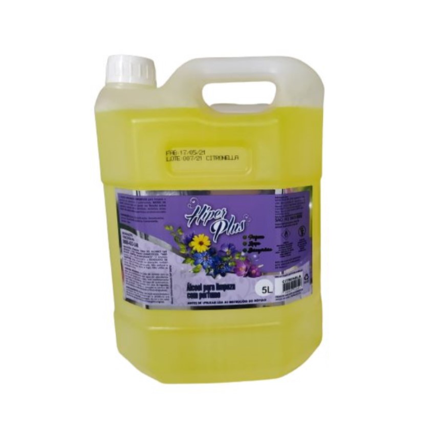 Álcool Perfumado Citronela 5 L Hiper Plus – HIGOL