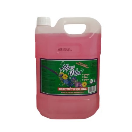 Desinfetante Floral 5 L Hiper Plus - HIGOL - Embalagens em Curiitba