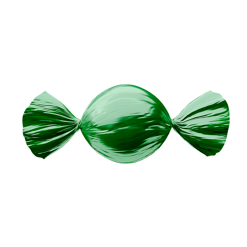 Embalagem Trufa e Bombom Verde - HIGOL - Embalagens em Curiitba